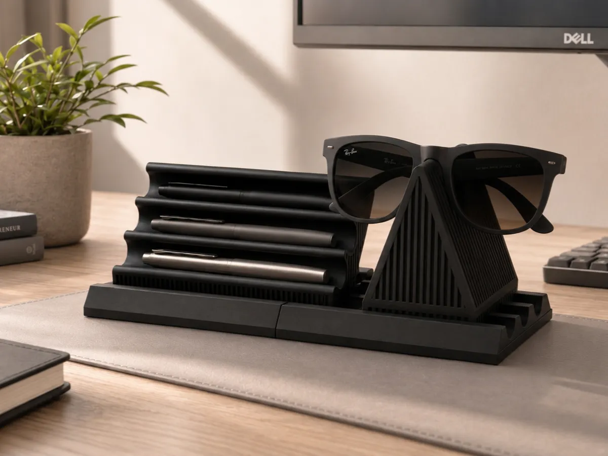Moku Add-on Pack Pen Holder & Glasses Stand - Free 3D Print Model ...