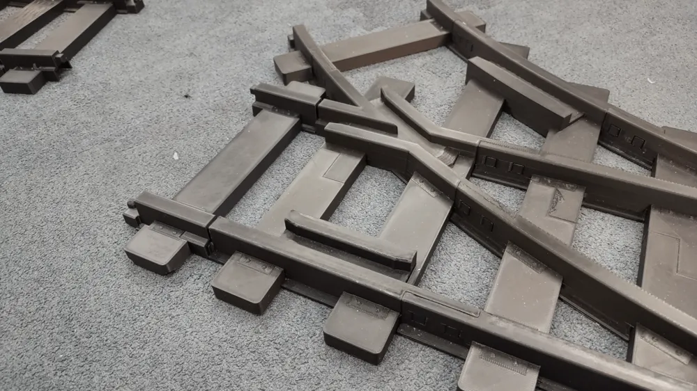 Mighty Casey Short Straight Track by 512 Designs - MakerWorld