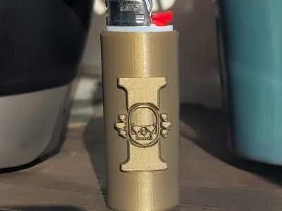 Warhammer 40K Inquisitor Bic Lighter Sleeve by Petezilla - MakerWorld