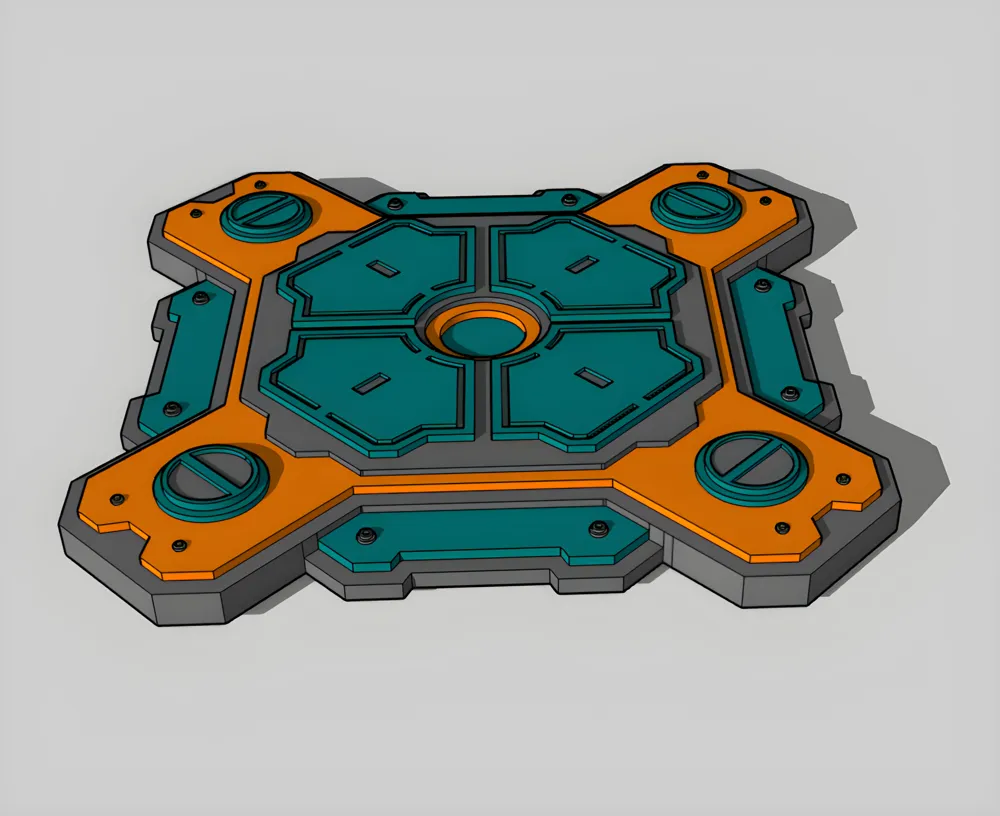 Mech Base V4 by UrbanDecayDioramas MakerWorld: Download Free 3D Models