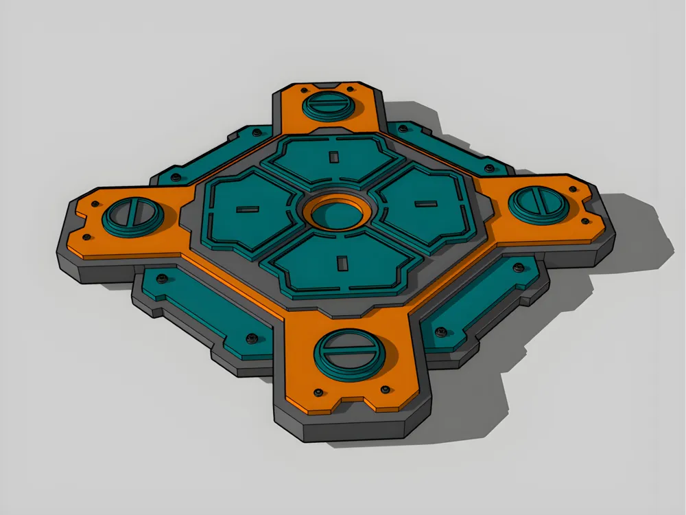 Mech Base V4 by UrbanDecayDioramas MakerWorld: Download Free 3D Models