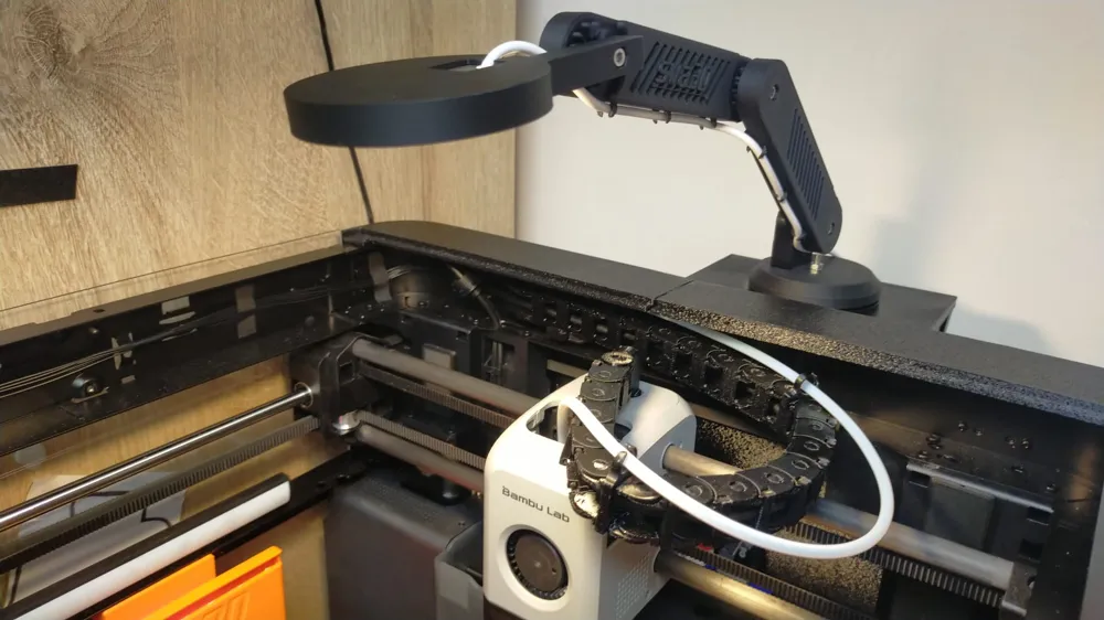 bambu light arm for bambu led lamp kit-001 by sva3D_ - MakerWorld