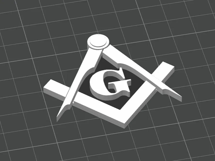 Masonic Shield by BREleo3D MakerWorld: Download Free 3D Models