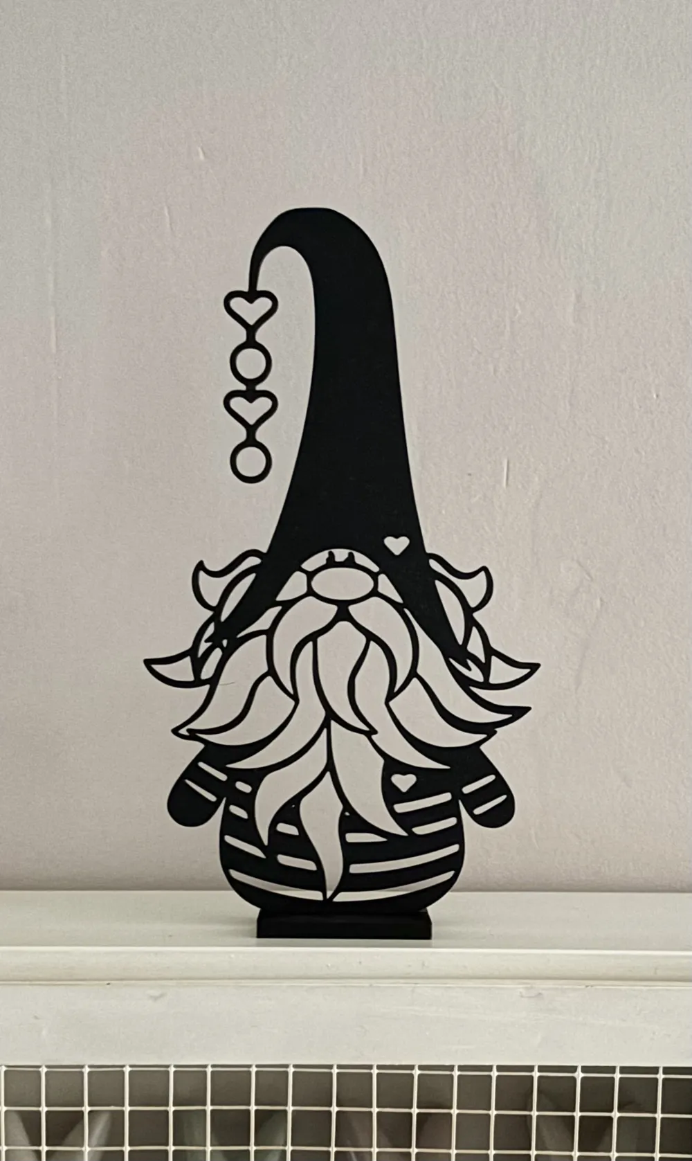 gnome (X3 wall art with stand, for A1mini too) - Free 3D Print Model ...