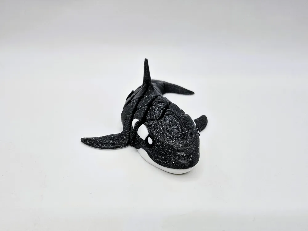 Flexi Orca Whale - Free 3D Print Model - MakerWorld