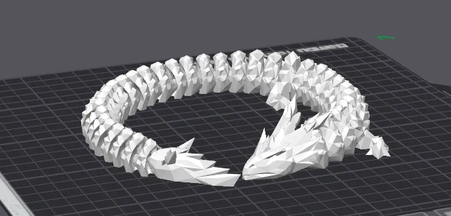 articulated crystal dragon by nic_03 MakerWorld: Download Free 3D Models