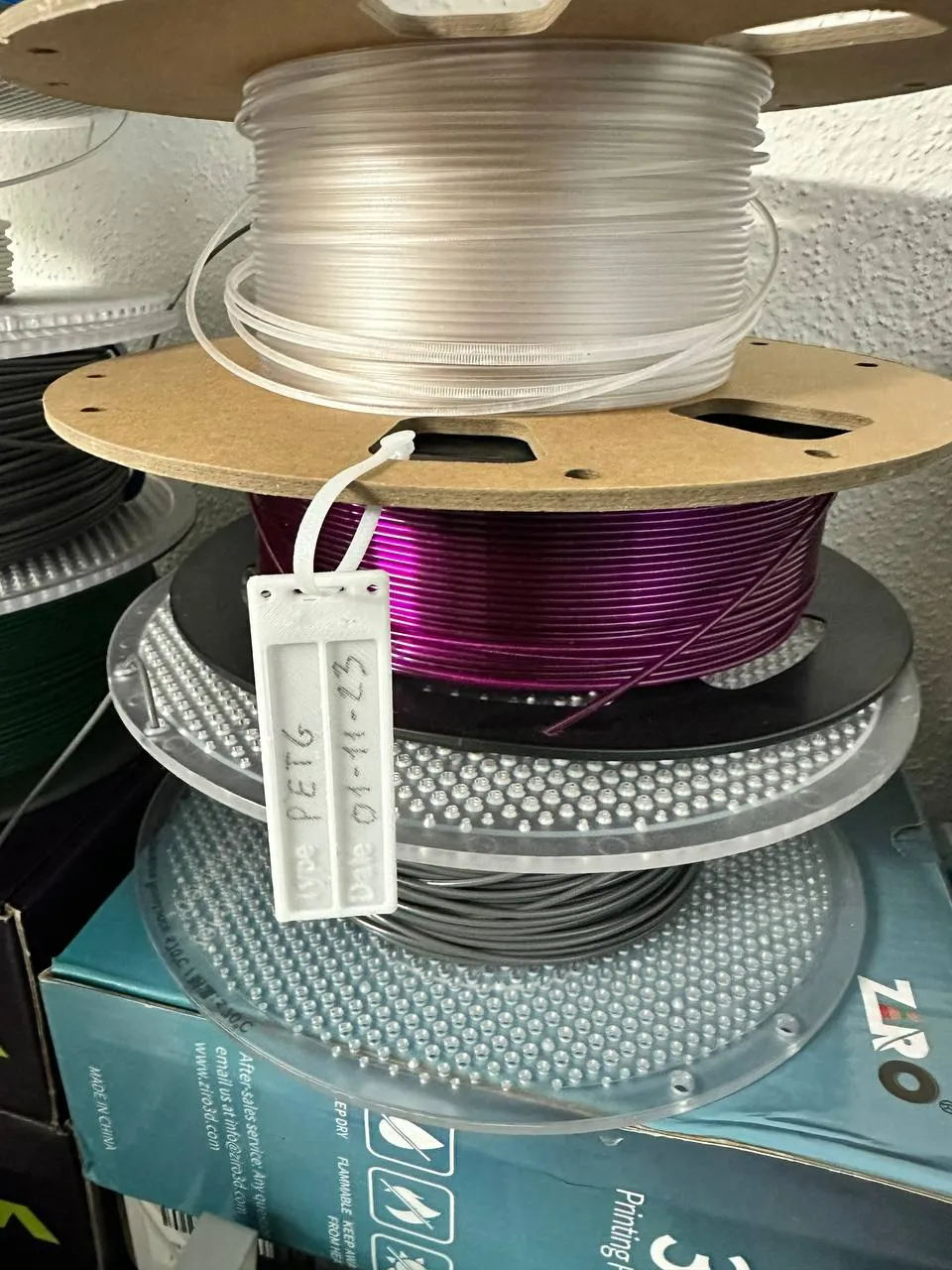 LABEL FILAMENT COIL by impietro - MakerWorld