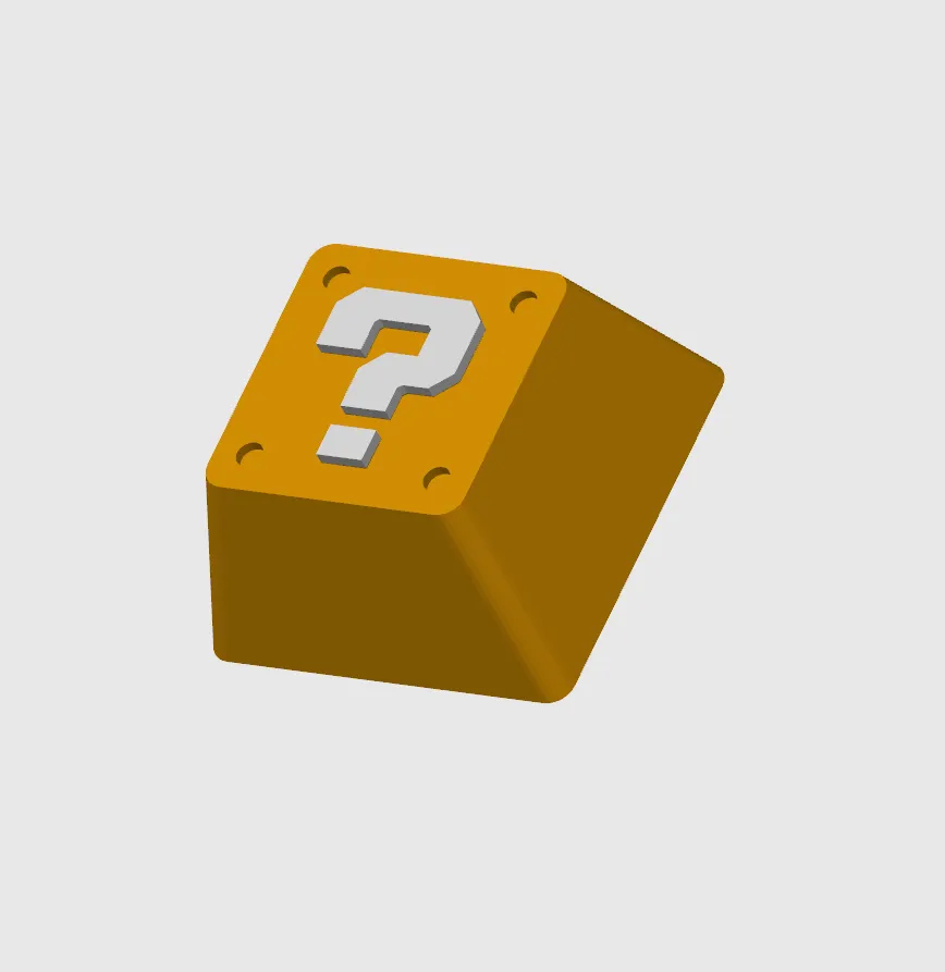 Mario Question Block Keycap by just8n MakerWorld: Download Free 3D Models