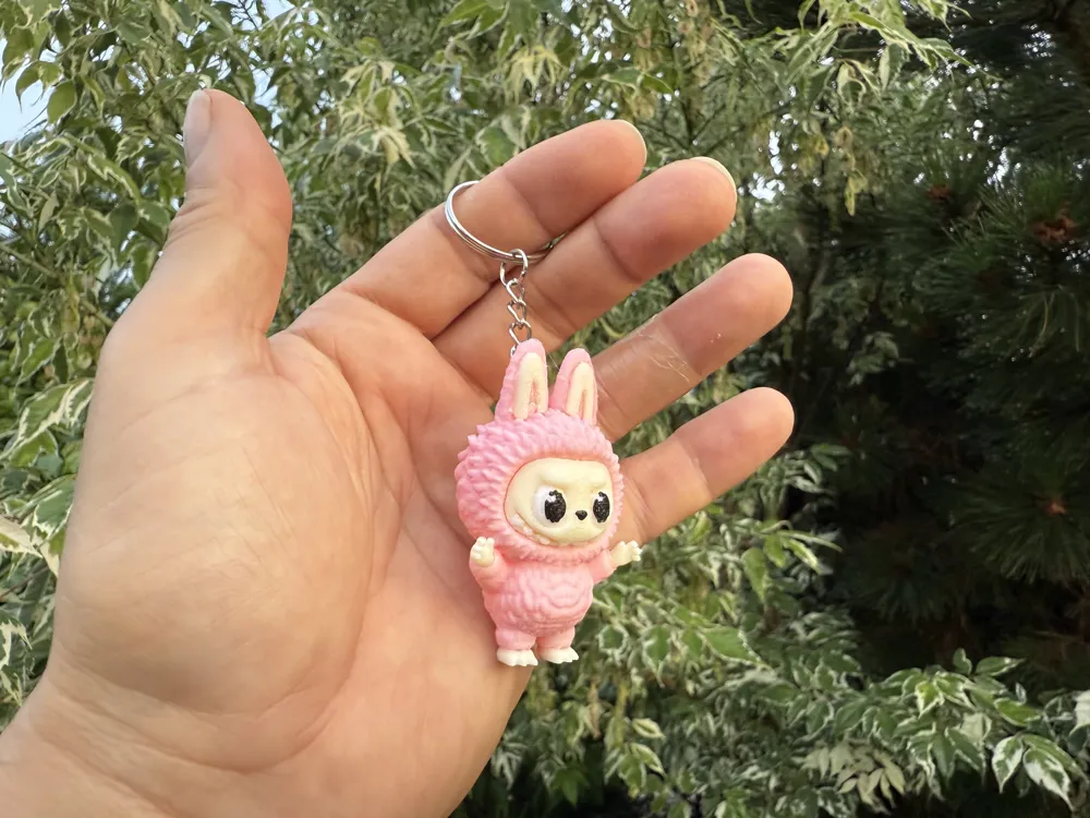 3D版Labubu钥匙扣（5.5厘米） 来自 Rush MakerWorld：免费下载 3D 模型