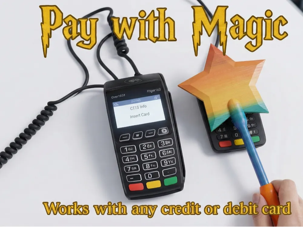 PayWand - The Wizards Magic Payment Stick - Free 3D Print Model ...