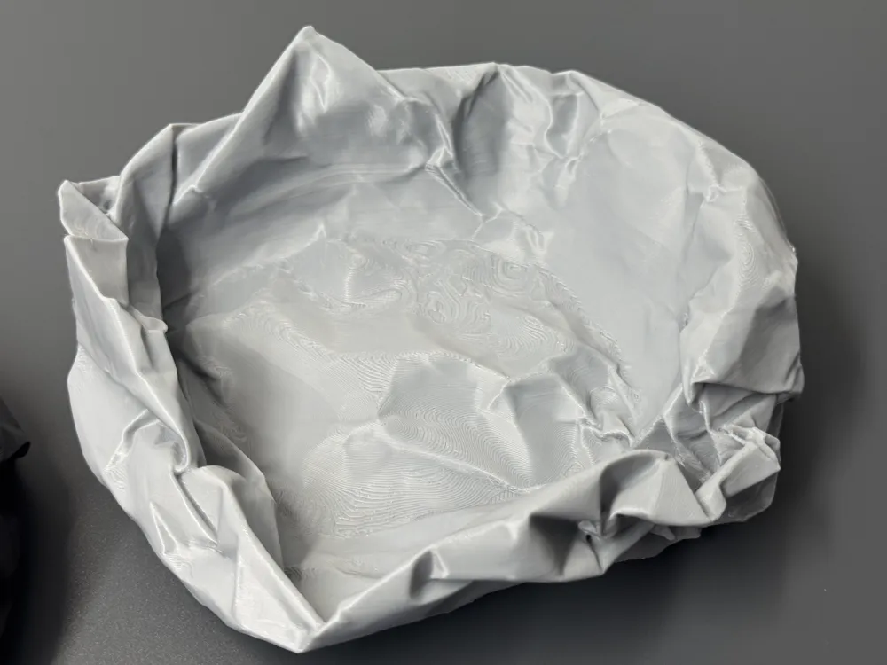 Crumbled Paper Bowl by HpInvent MakerWorld: Download Free 3D Models