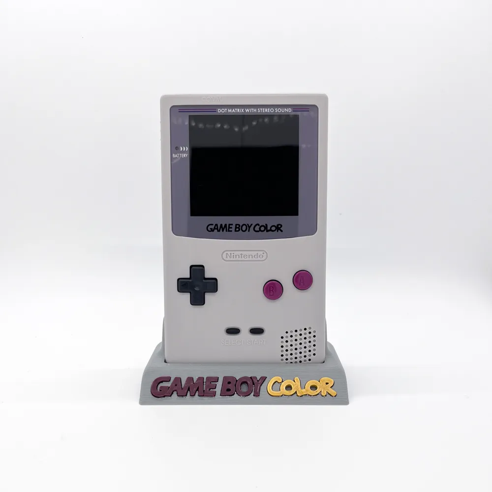 Gameboy Color Display stand - Free 3D Print Model - MakerWorld