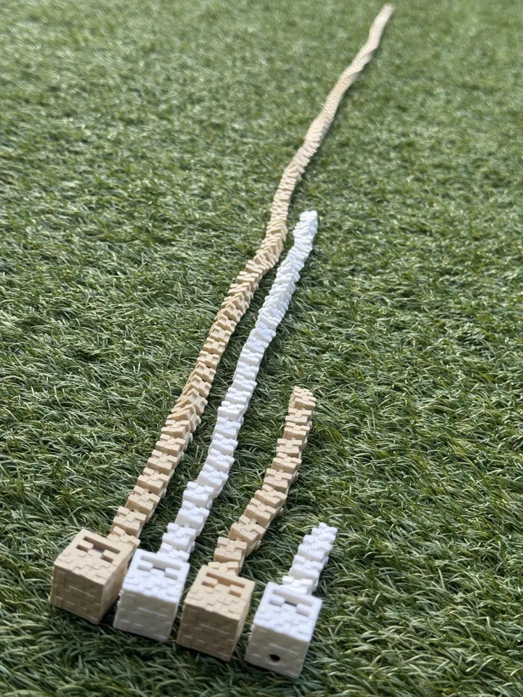 Articulated Minecraft Skeleton Spine and Skull by Paulies Prints ...
