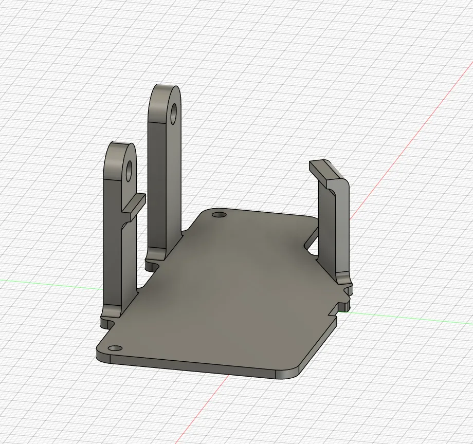 AMS Buffer Wall Mount Horizontal Remixed by Chriuus - MakerWorld