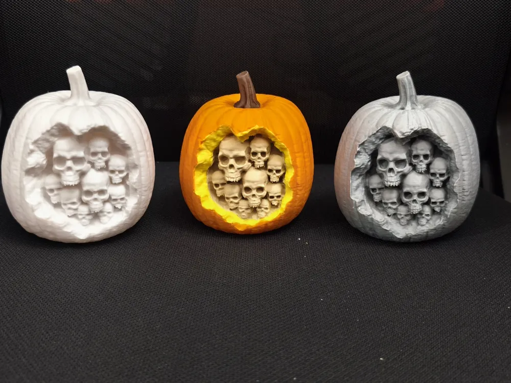 The Cursed Pumpkin - Halloween UPDATE - Free 3D Print Model - MakerWorld