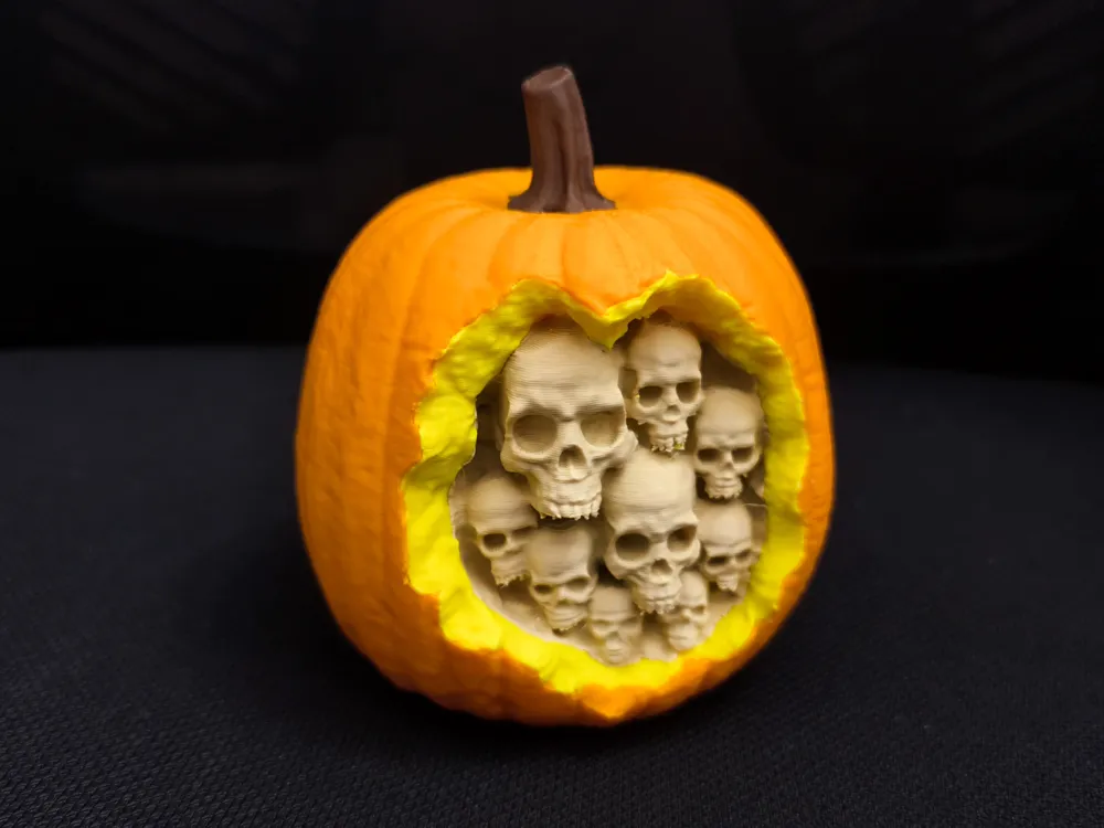 The Cursed Pumpkin - Halloween UPDATE - Free 3D Print Model - MakerWorld