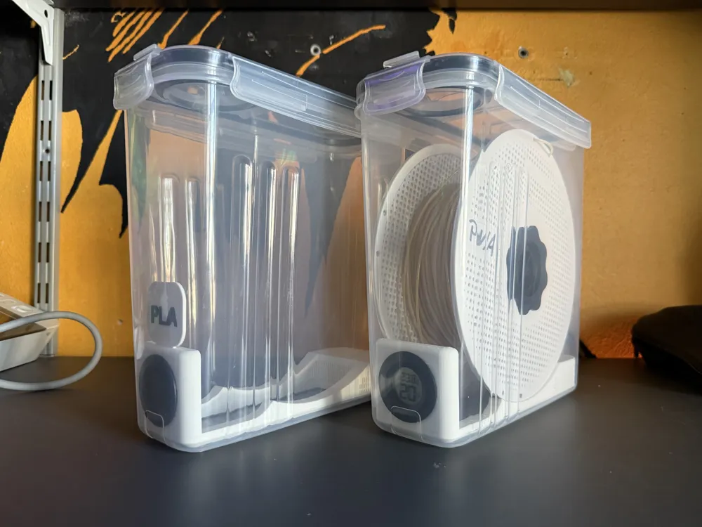 Filament Aufbewahrung Müsli Box von ElWambo MakerWorld: Kostenlose 3D ...