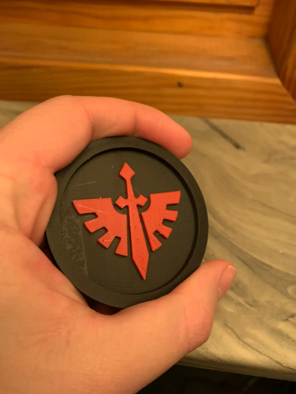 Dark Angels, Fallen Angels Badge by Meatloaf - MakerWorld