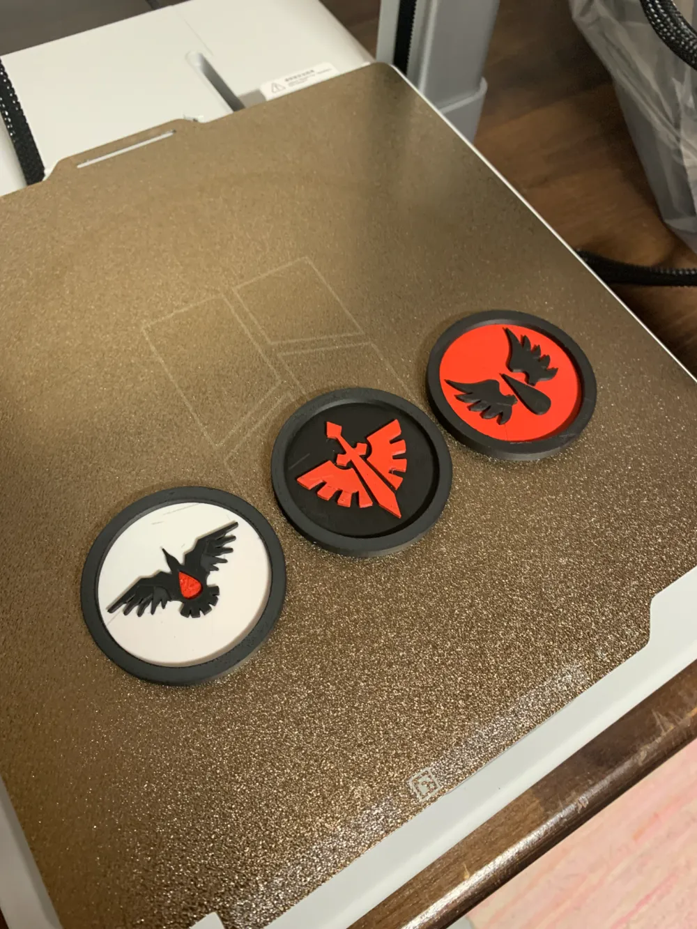 Dark Angels, Fallen Angels Badge by Meatloaf - MakerWorld