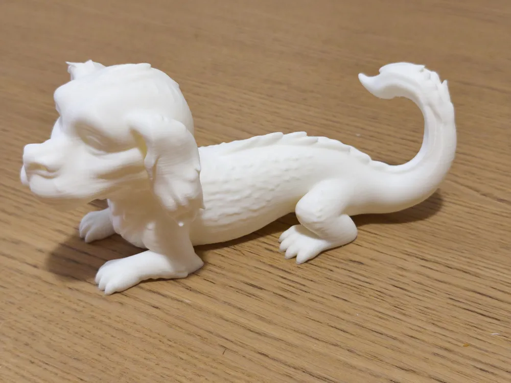 Luck Dragon Falkor revisited by Creatività in 3D MakerWorld: Download Free 3D Models