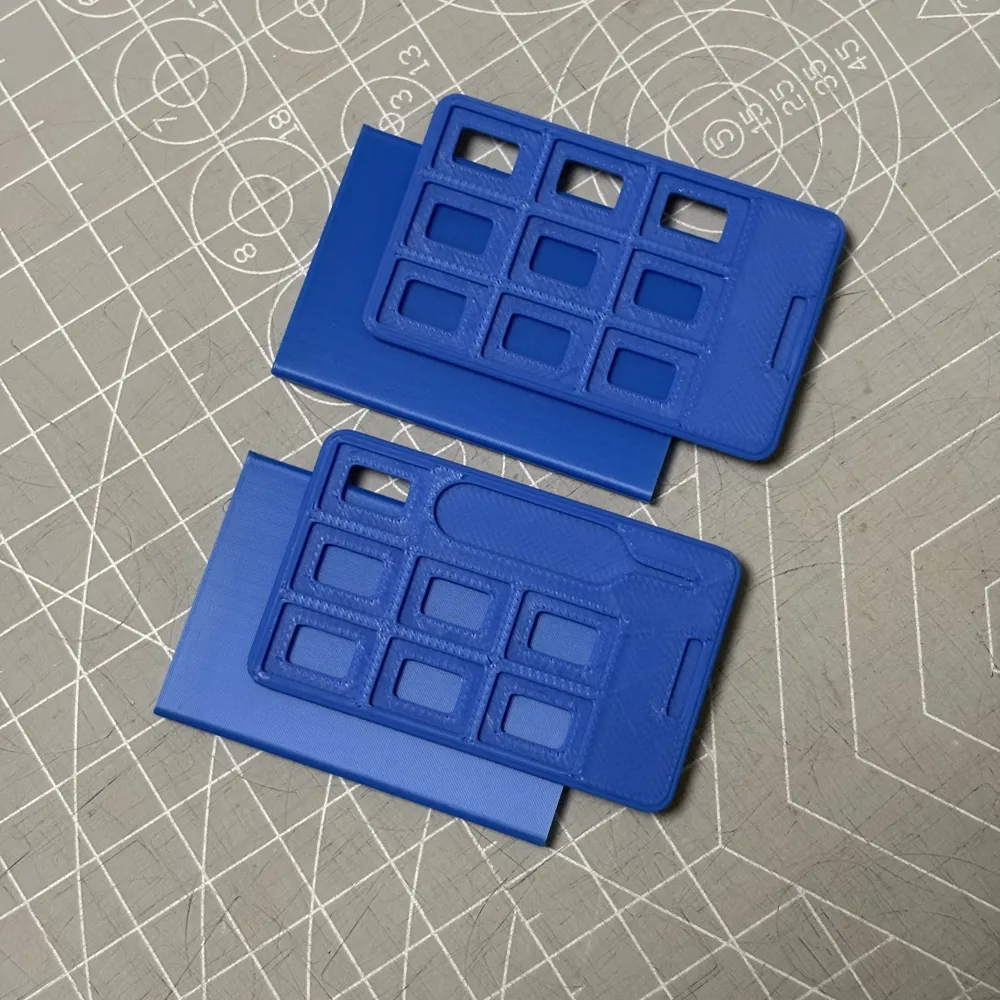 caja de almacenamiento de tarjetas nano SIM - Modelo de impresión 3D ...