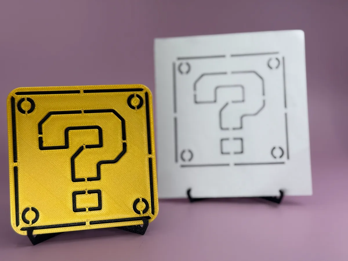 Block - drawing stencil for kids - Free 3D Print Model - MakerWorld