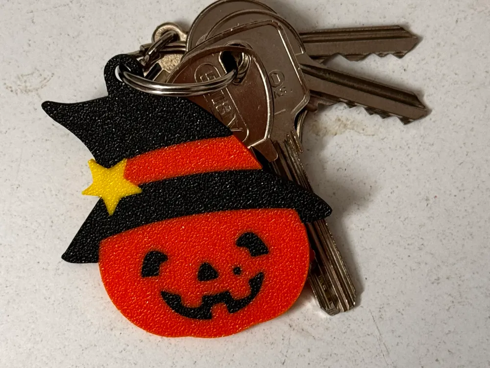 Cute Pumpkin Keychain by spank7 - MakerWorld