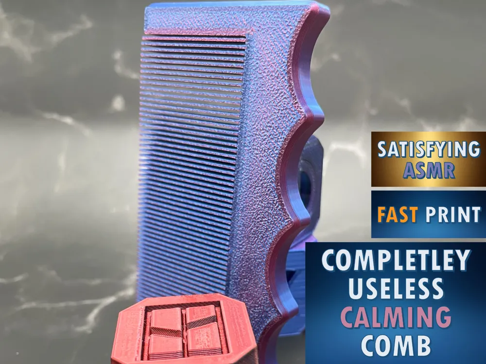 CALMING Comb - Sensory Fidget Toy by webbdaviMakerWorld: Download Free ...