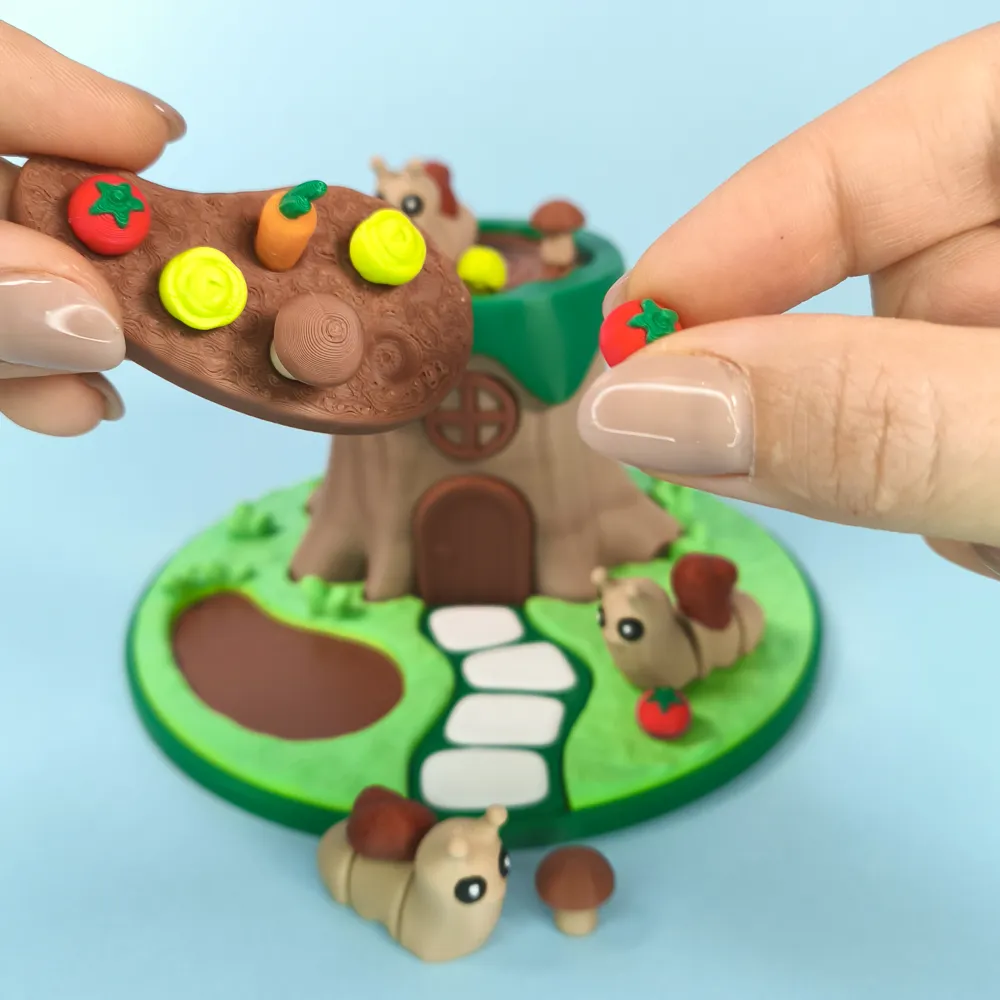 Diorama for Cute Flexi Animals, Snail Edition by Valeria Momo & Mattia ...