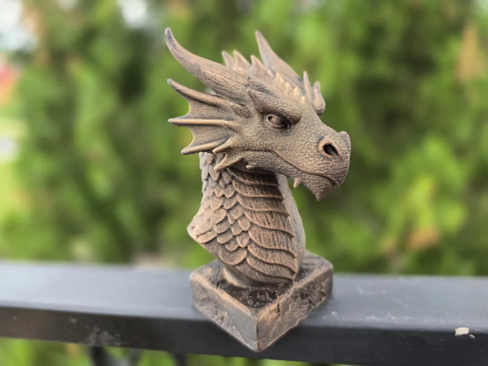 DRAGON BUST by Messy_Panda MakerWorld: Download Free 3D Models