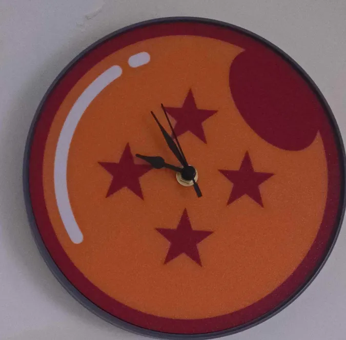 Clock DragonBall 4 Stars by ATLAS3D - MakerWorld