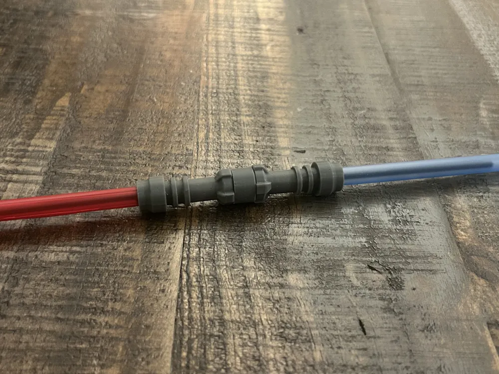 connector for mark_Schoemehl's lightsaber pen cap - Free 3D Print Model ...