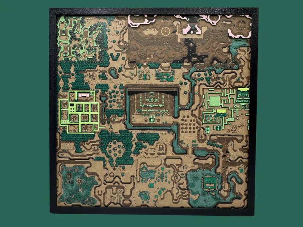 Legend of Zelda - A Link to the Past - Dark World by Canadian Gamer ...