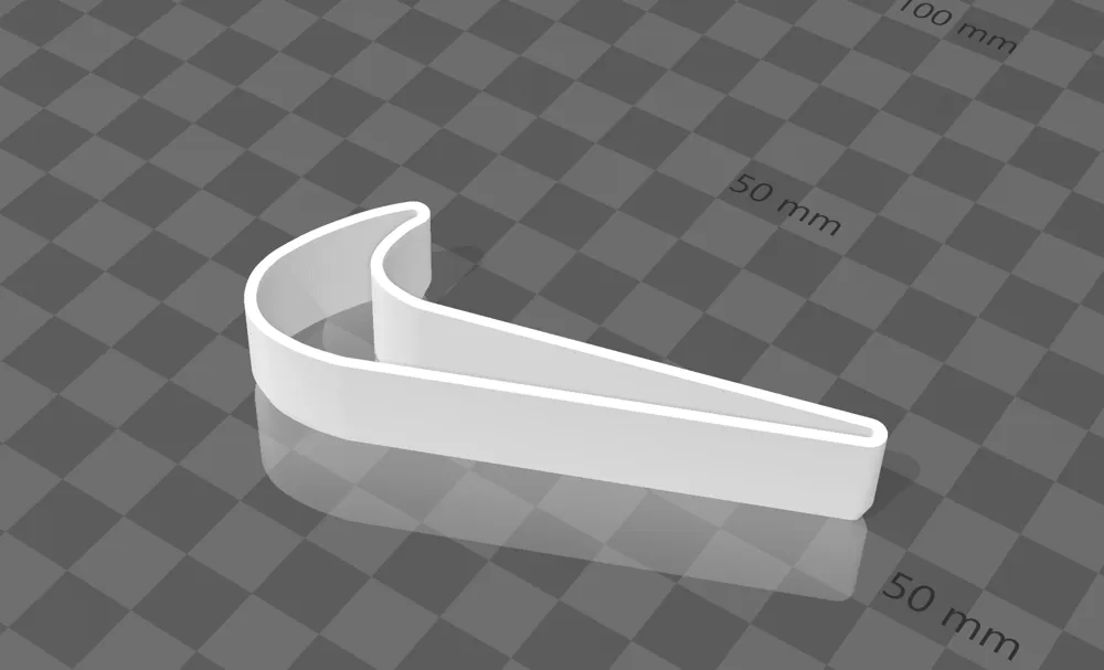 NIKE LOGO COOKIE CUTTER - EASY PRINT, NO SUPPORT - Free 3D Print Model ...