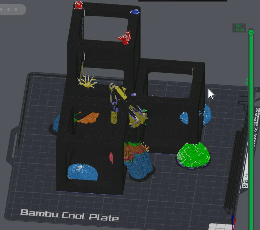 Scuba Dive man made reef Aquarium decoration by chuckkay - MakerWorld