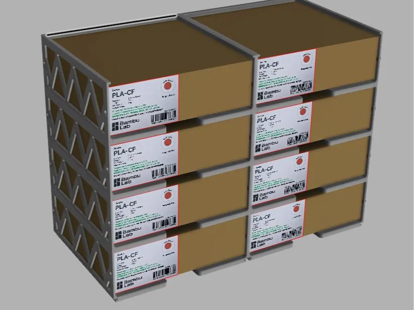 Modular filament shelf by marcobedendo78 MakerWorld: Download Free 3D ...