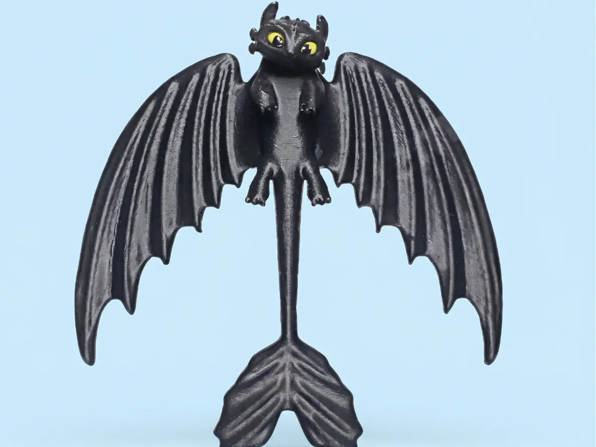 Toothless Night Fury - How to Train Your Dragon - Free 3D Print Model ...
