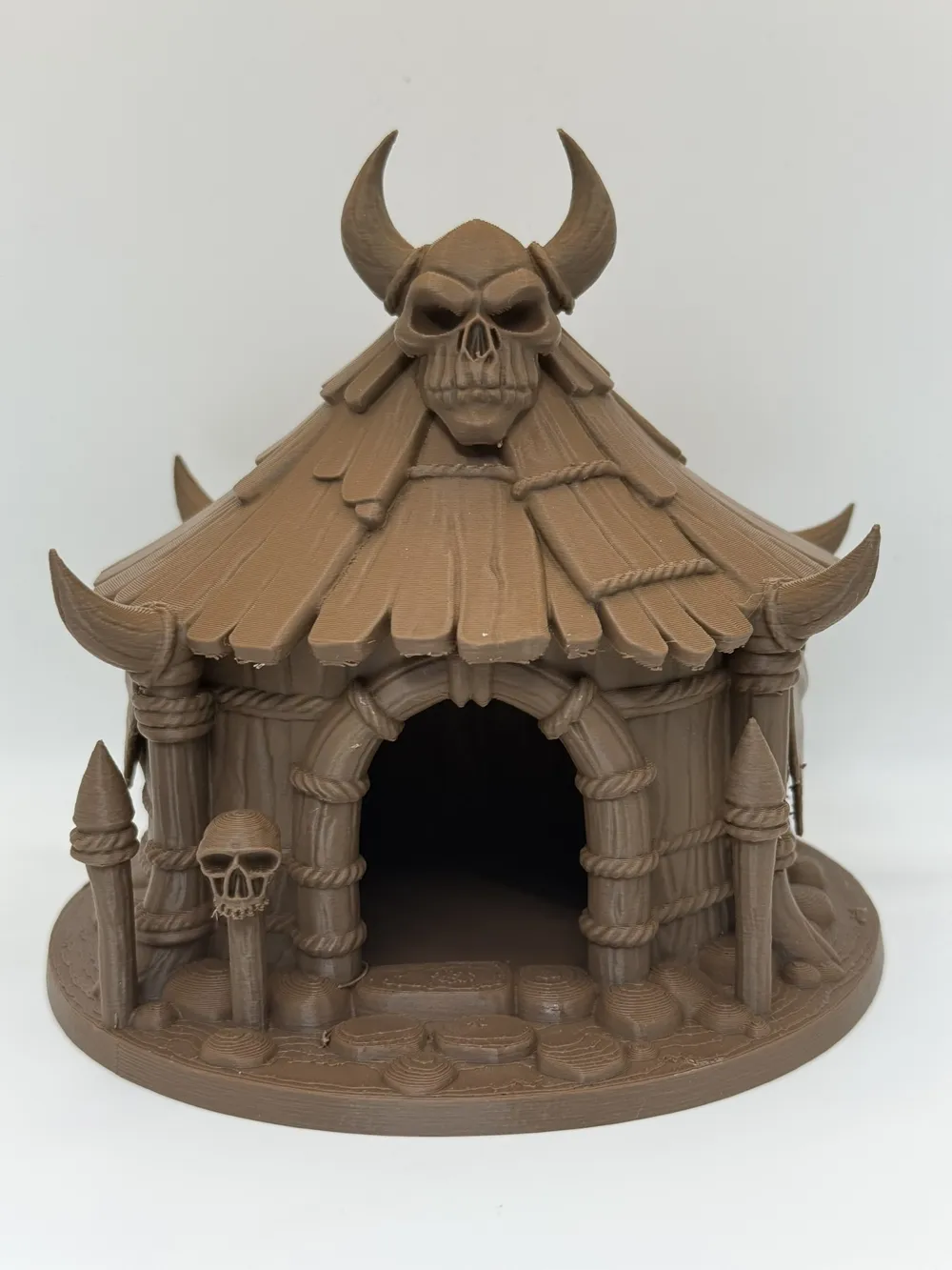 Orc warchief hut for Dungeons and Dragons by Mysstra hueforge 3Dart ...