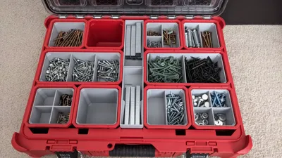 Stacking Bins For Center Of Packout Organizer by CK Designs MakerWorld: Download Free 3D Models