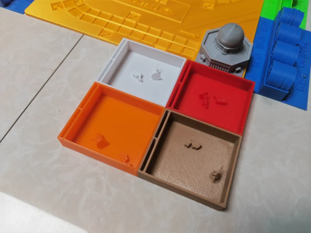 Silk Road Sand Table Game 丝绸之路沙盘桌游 by 小厮工作室 - MakerWorld