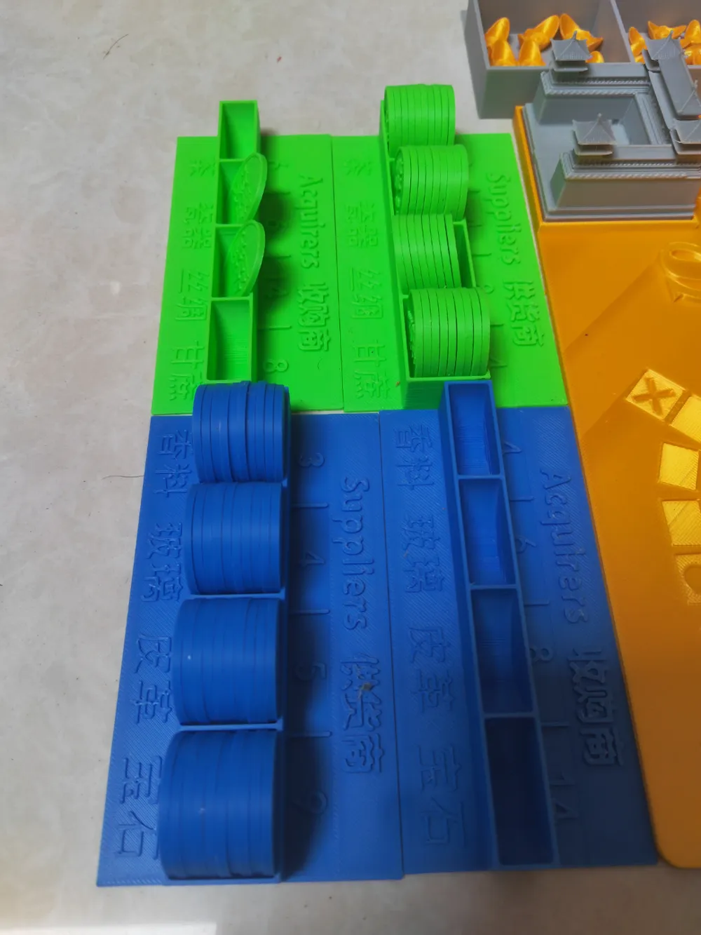 Silk Road Sand Table Game 丝绸之路沙盘桌游 by 小厮工作室 - MakerWorld