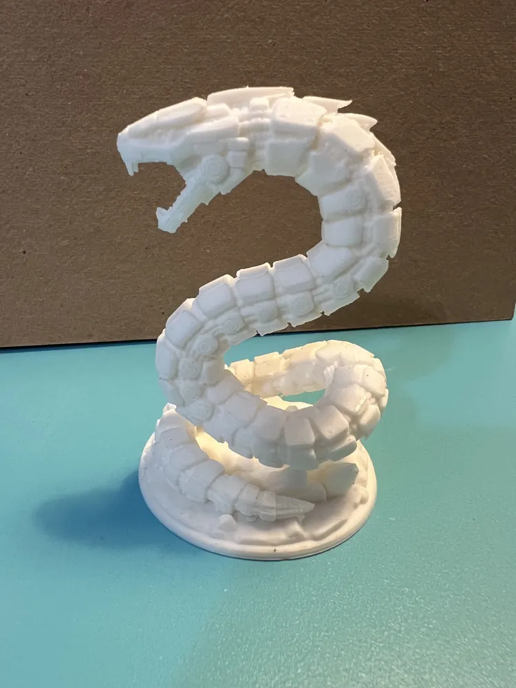 D&D Mecha Snake by Crossel MakerWorld: Download Free 3D Models