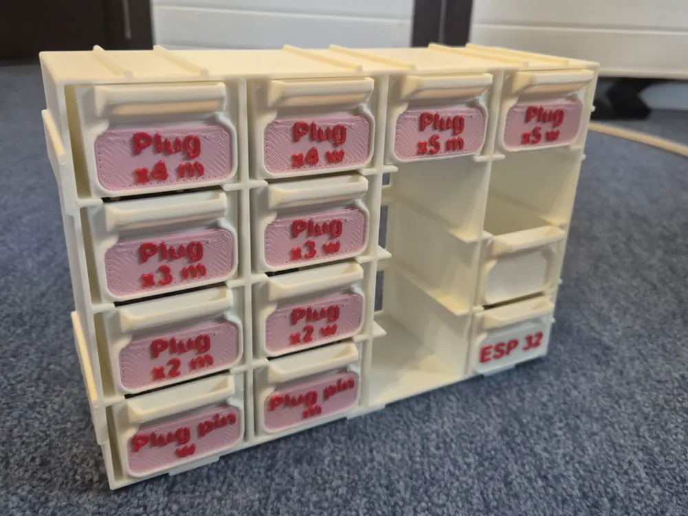 Boxes with changable Labels by Inception135 - MakerWorld