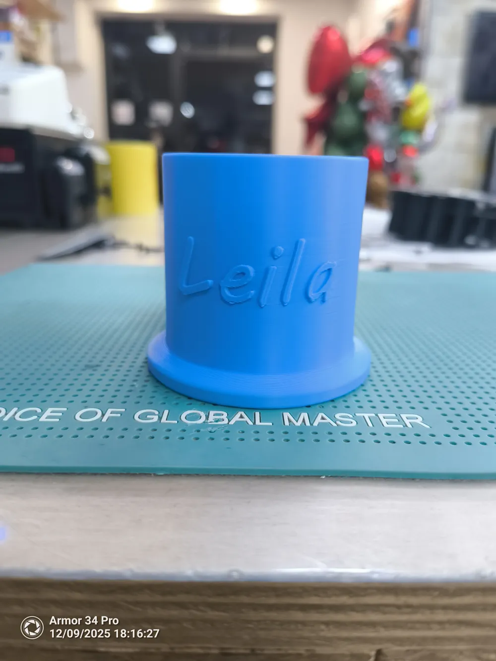Stitch cup holder with customizable name - Free 3D Print Model - MakerWorld