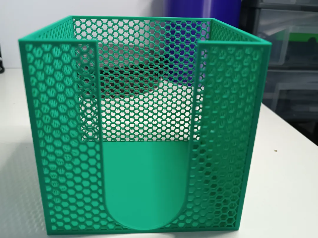 Hexagon Sticky Note Holder / Sticky Note Box - Free 3D Print Model ...