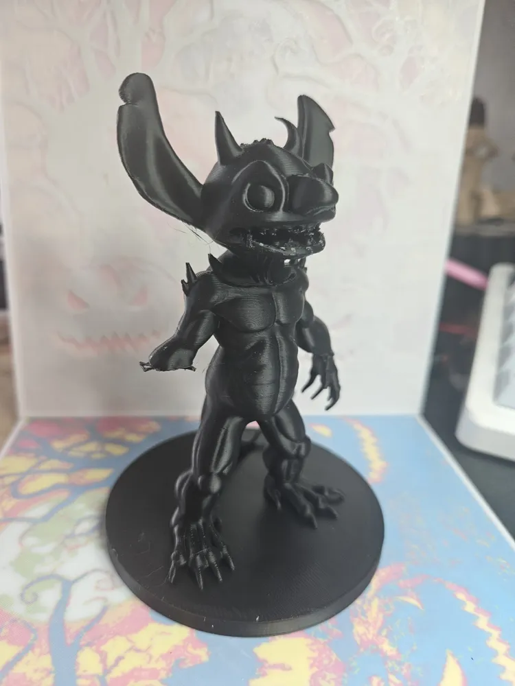 Scary Stitch 3D Printable Figure - Free 3D Print Model - MakerWorld