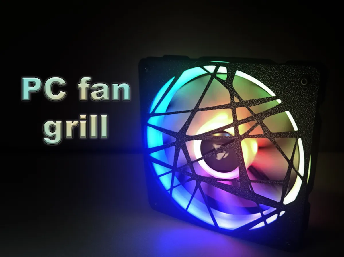 PC fan grill by jf-villemure MakerWorld: Download Free 3D Models
