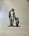 Father/dad and son walking - Free 3D Print Model - MakerWorld