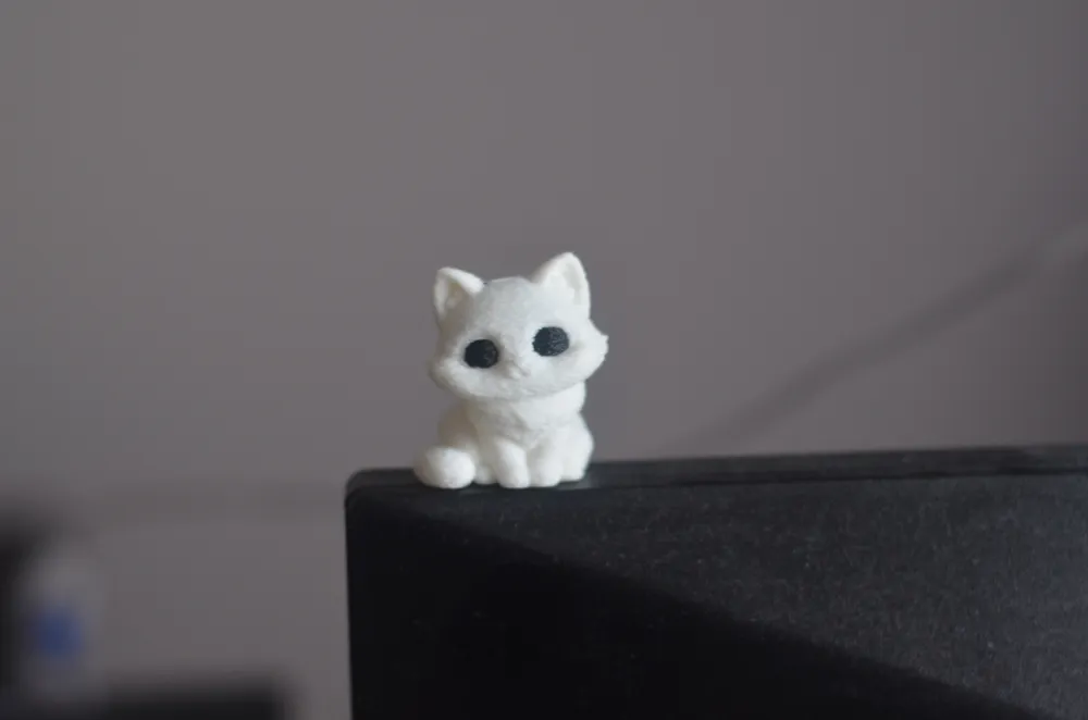 Cute Kitten Figurine – Fast & Easy print - Free 3D Print Model - MakerWorld