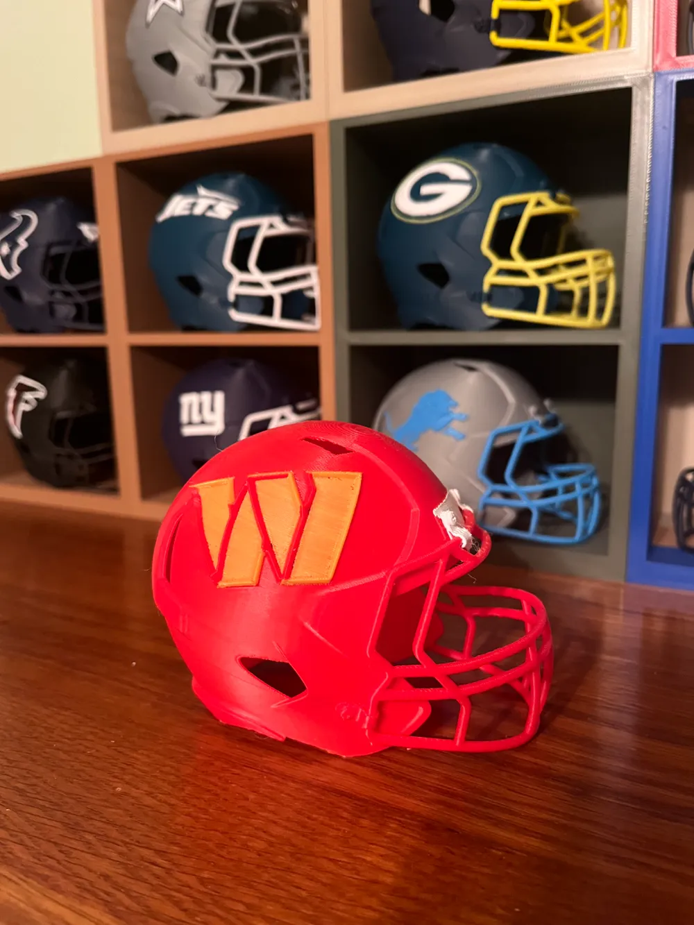 Washington Commanders Football Helmet by fnapier68 MakerWorld: Download ...